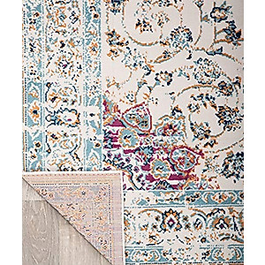 Rugshop Traditional Persian Area Rug 7'10" x 10' Pink