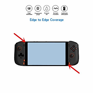 MIHENCE [ 3PCS ] Mihence Compatible with OneXPlayer Mini Screen Protector, PET Premium Real HD Protective Film Compatible for One X Player Mini - 7 Inches Handheld Game Console