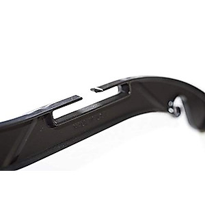 NAHANCO 2505BHHU Plastic Shirt Hanger with Black Hook Home Use Pack of 50, Black, 17"