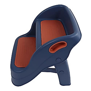 Drfeify Kids Two Step Stool,Thicken Slip Resistance Toddler Footstool,Folding Stable Base Lightweight Potty Training Stool for Bathroom (Red Blue)