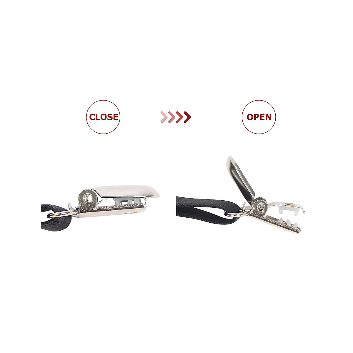 ohyeah Black Lace Garter Belt Sexy Mesh Suspenders with 6 Straps Metal Clips Vintage Garter Belts for Thigh Highs Stockings XL-XXL