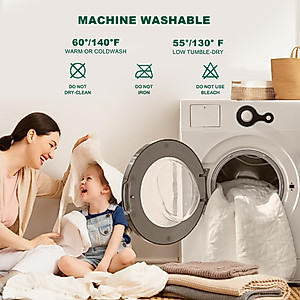 Waterproof Mattress Protector Queen Size, 40% Rayon Derived from Bamboo Mattress Bed Cover, 3D Air Fabric Breathable Mattress Pad Fitted with Deep Pocket 6"- 15" Machine Washable