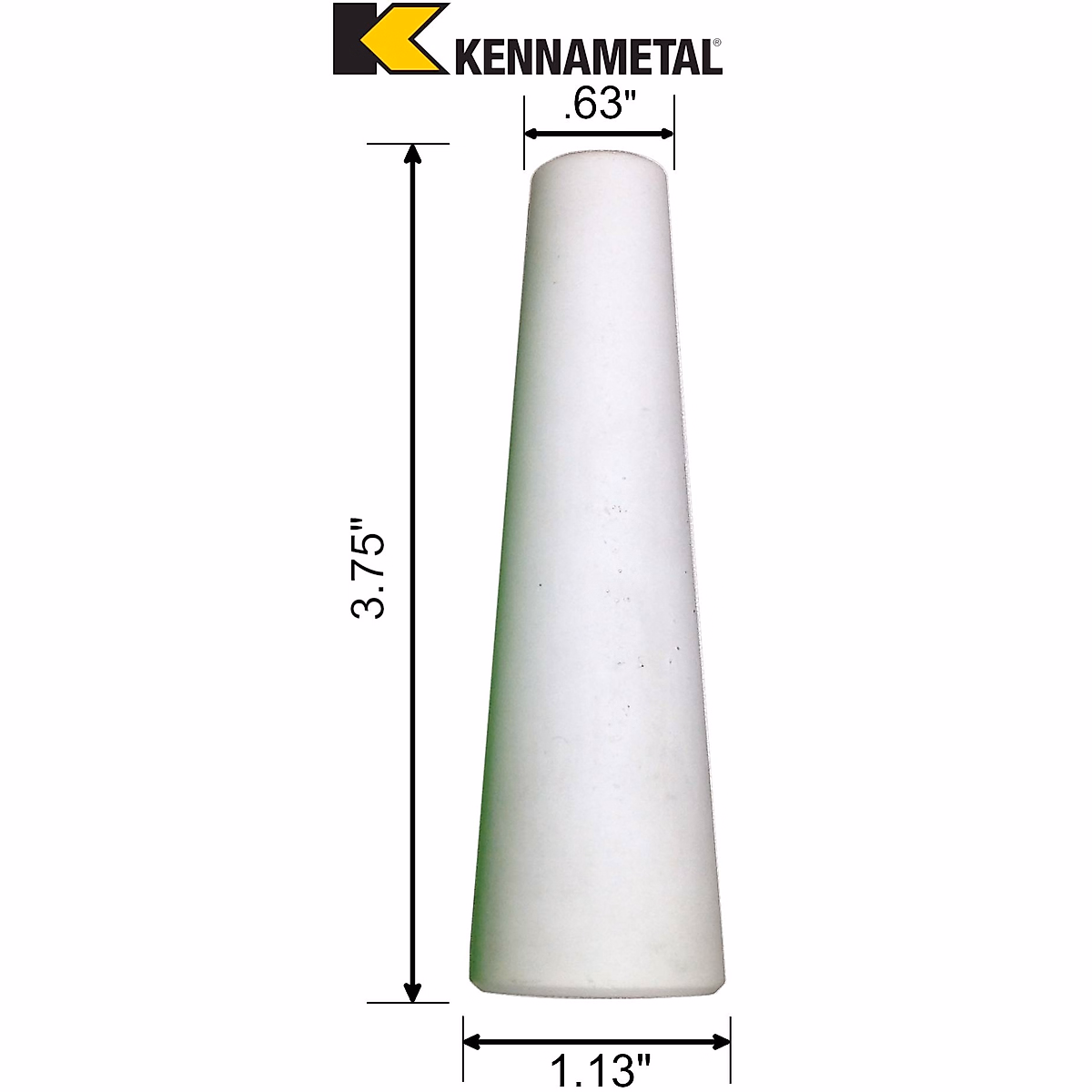 Large Ceramic Sandblaster Nozzle Tip: C1 (3/16" ID) Kennametal Quality, Longer-Lasting Professional Abrasive Blasting Nozzle Tip Replacement + Sandblasting 101 Ebook