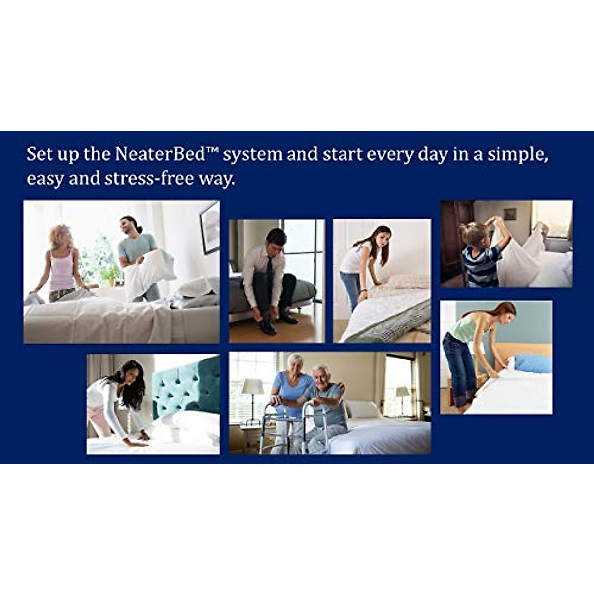 NeaterBed - How to Make a Bed Quick and Easy