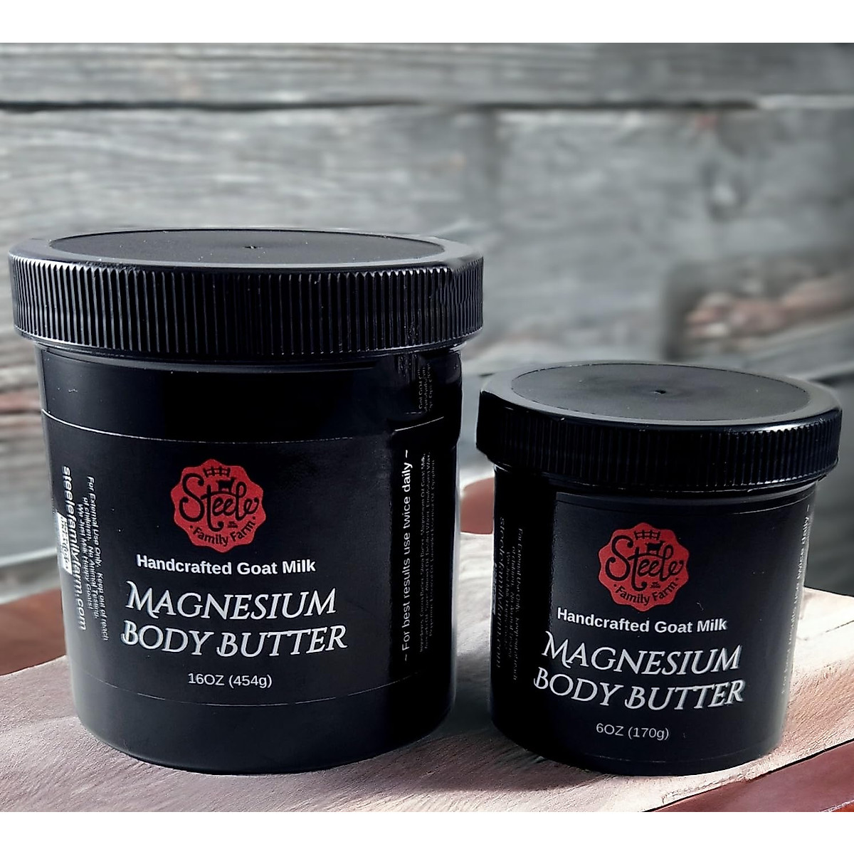 Magnesium Body Butter, 16 ounce or 6 ounce