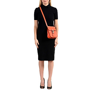 Proenza Schouler Women's Orange Leather Crossbody Shoulder Bag