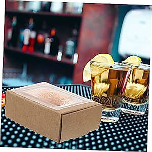 STOBOK 50pcs Packaging Boxes Mini Boxes for Favors Cupcakes Containers Mini Cake Containers Paper Storage Box Compact Paper Box Soap Boxes for Homemade Soap Packing Box Carton Cake Box