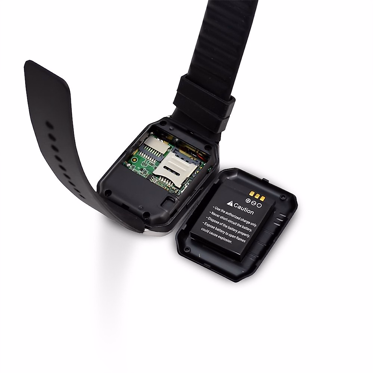 DZ09 Smart Watch Android Sim Card Slot Smartwatch with TF Card Camera by Heshi Inc