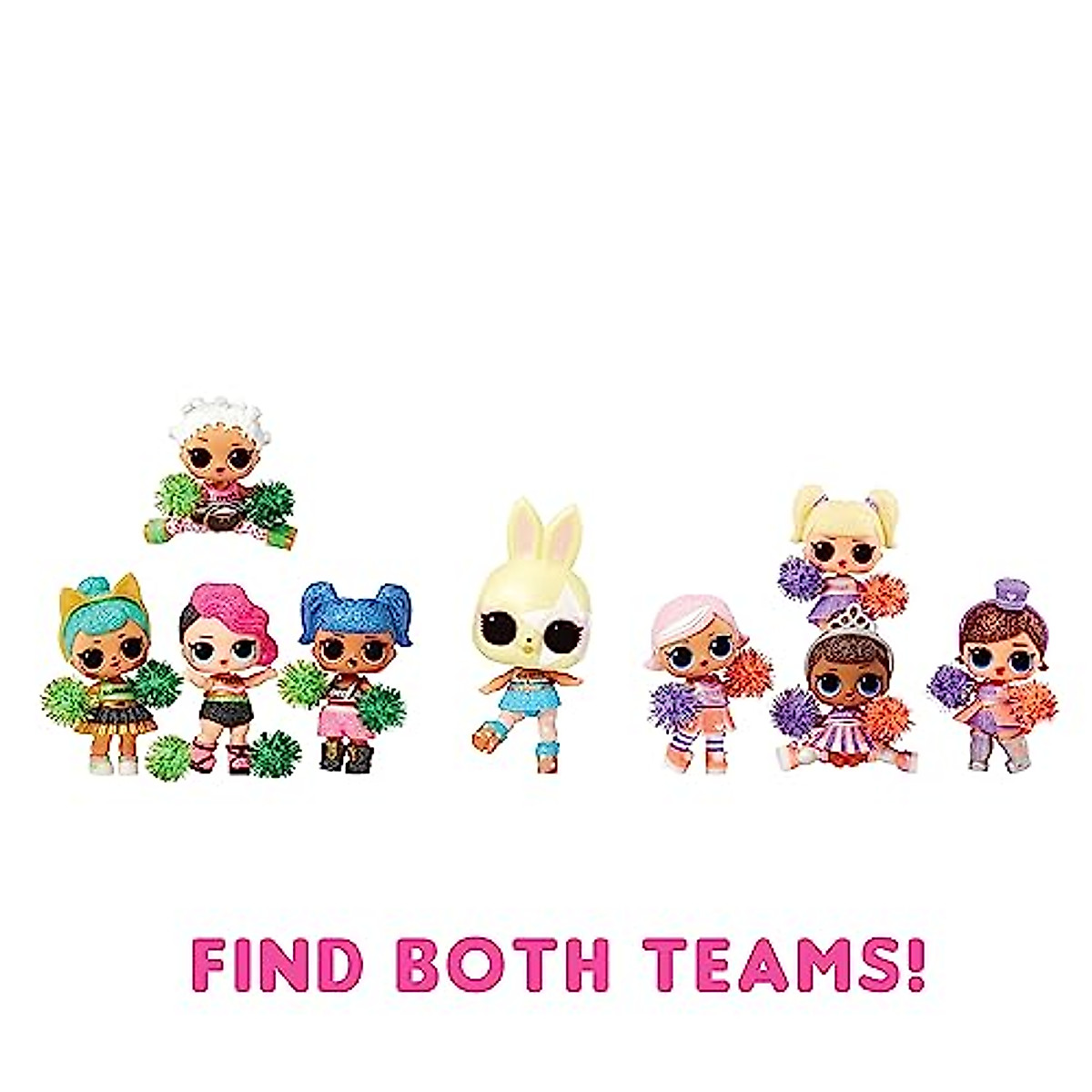 LOL Surprise All Star Sports Moves - Cheer- Surprise Doll, Sports Theme, Cheerleading Dolls, Mix and Match Outfits, Shoes, Accessories, Limited Edition Doll, Collectible Doll - Gift for Girls Age 4+