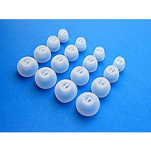 16pcs- 4XS/4S/4M/4L (CL-NSEN) Comfort Noise Isolation Replacement Eartips Earbuds Adapters Compatible with Sennheiser HD 1, Momentum (M2 IE) I and G, Sennheiser CX 3.00, CX 5.00, CX 7.00BT Earphones