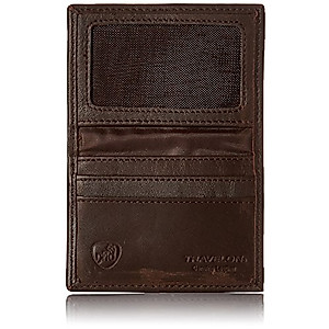 Travelon RFID Classic Card Case, Brown, One Size