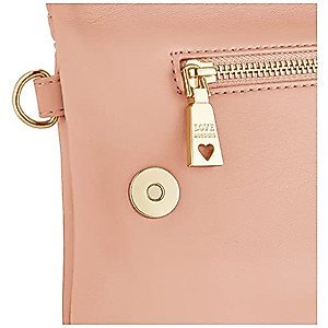 Love Moschino Zipper Shoulder Bag, Pink