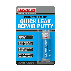 Evo-Stik 30812665 50 g Plumbers Mait Quick Leak Repair Putty Sealant - Brown