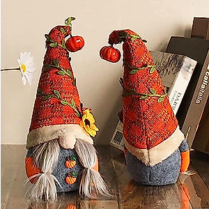 ROGENA Thanksgiving Gnomes Fall Gnomes Fall Decor Thanksgiving Decorations