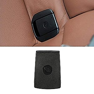 Jaronx for BMW Child Seat Anchor Cover, Rear Row Seat Safety Belt Anchor Cover for BMW Isofix Cover 1 Series E81 E82 F20 F21 /2 Series F22 F87 F23 / 3 Series E90 E91 F30 F31 F34 F80/X1 E84 (Black)