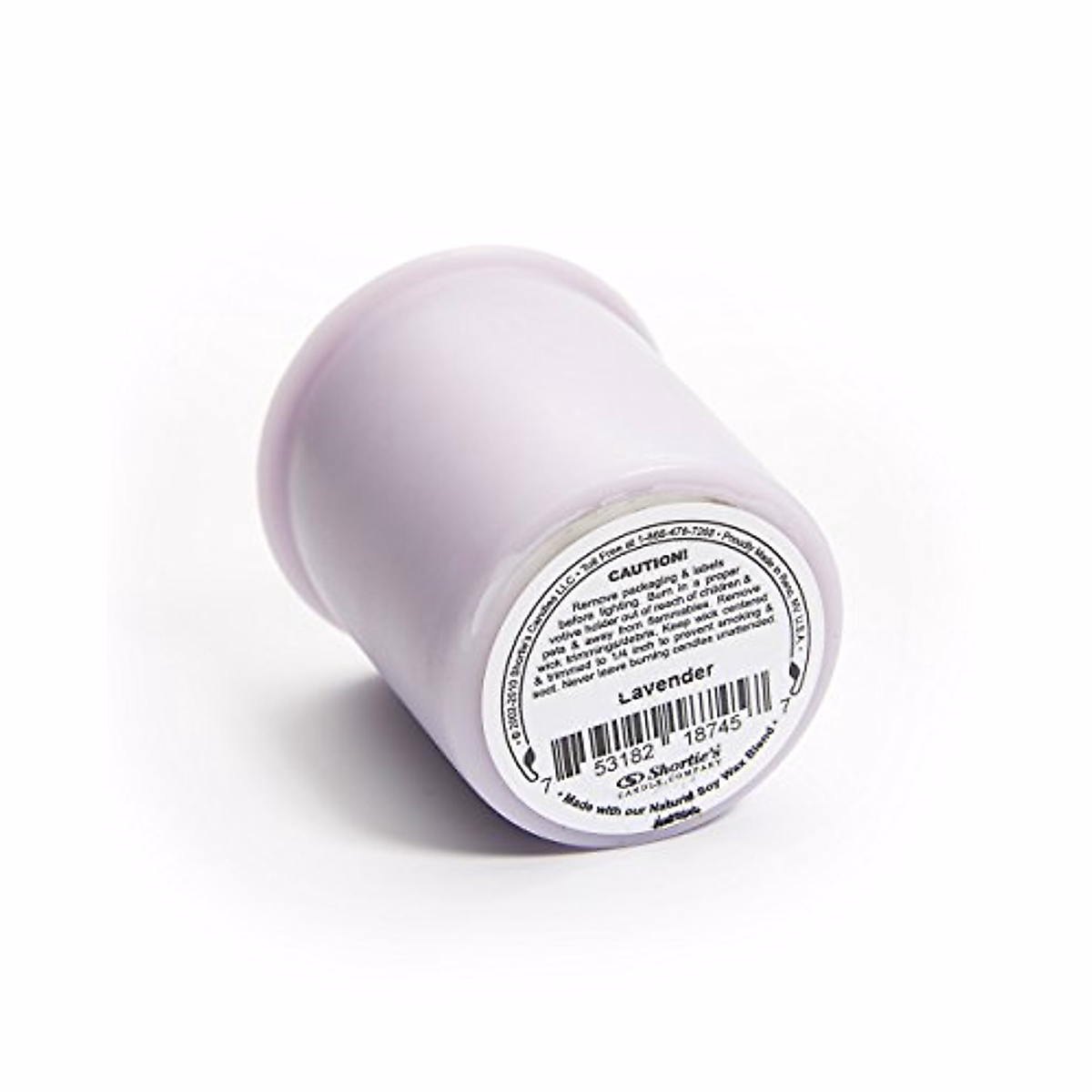 Pure English Lavender Soy Votive Candles - Scented with Essential & Natural Oils - 6 Purple Natural Votive Candle Refills - Flower & Floral Collection