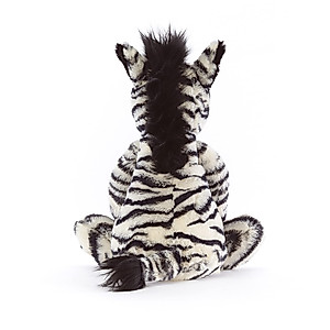 Jellycat Bashful Zebra Stuffed Animal, 12” | Safari Plush Toy | Classic Children's Gift