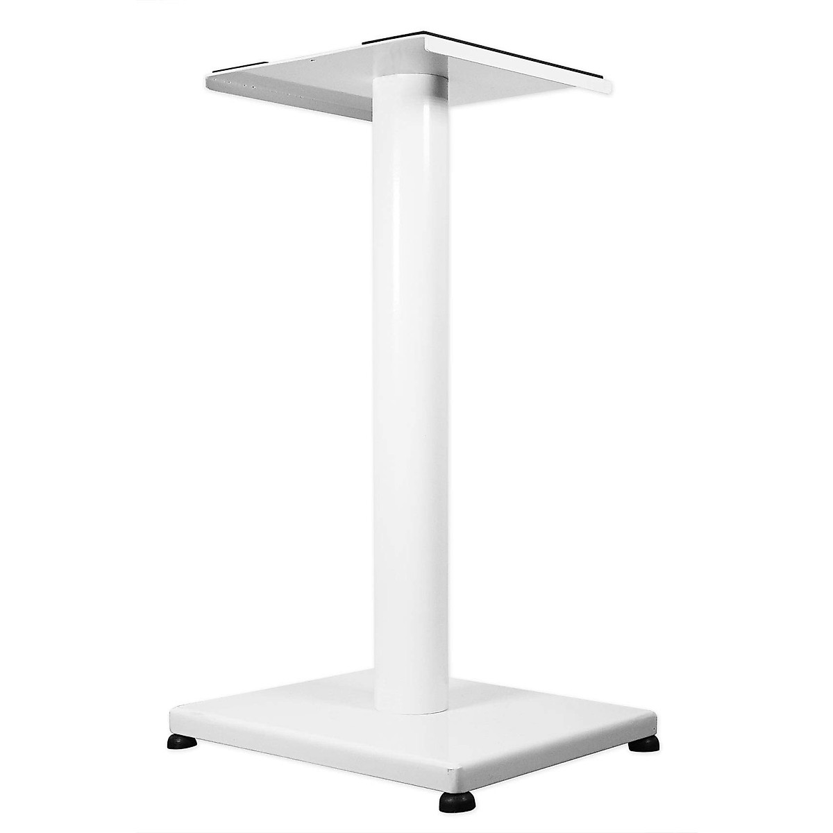 ROCKVILLE Pair RS29W 29" Steel Bookshelf Speaker/Studio Monitor Stands-White V2