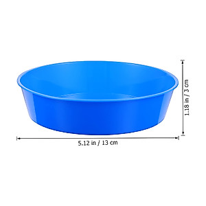 EXCEART 1 Set Palette Bowl Foam Sponge Paint Brush Kids Painting kit Pigment Tray Acrylic Detail Brush Nail Bowl Cup Mixing Palette Kids Art Supplies Nail Brush Miniature Plastic Child