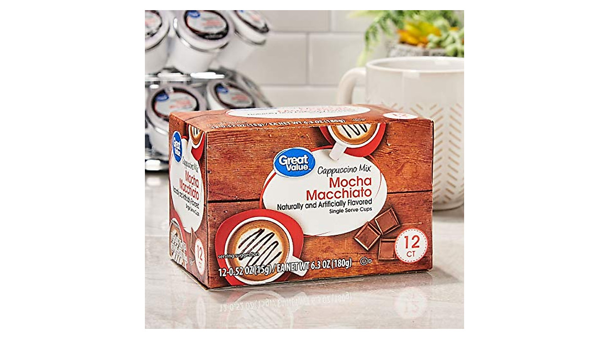 Great Value Mocha Macchiato Cappuccino Pods | Coffee Shop Taste