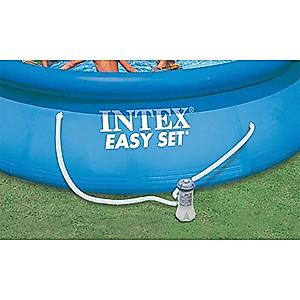 Intex 1.25" Diameter Easy to Install Accessory Pool Pump Replacement Hose - 59" Long for Intex Models 607 and 637, (2 Pack)
