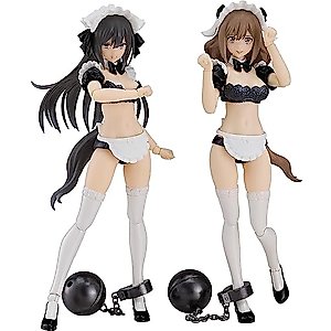 Guilty Princess: Ran & Jelly (Maid Ver.) PLAMAX GP 07 Model Kit