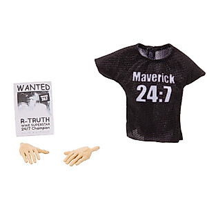 WWE Drake Maverick Elite Series #78 Deluxe Action Figure with Realistic Facial Detailing, Iconic Ring Gear & Accessories