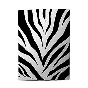 Head Case Designs Officially Licensed Grace Illustration with Zebra Art Mix Vinyl Faceplate Sticker Gaming Skin Case Cover Compatible with Sony Playstation 5 PS5 Disc Console & DualSense Controller