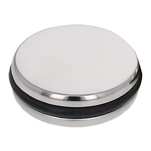 MroMax 1Pcs Basin Sink Plug Stopper Stainless Steel 35.5mm Diameter Drain Stopper Silver Tone