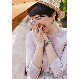 EMME EVERYDAY RAIN or SHINE INTERLOCKING BRACELETS THAI (DARKGOLD, MED)