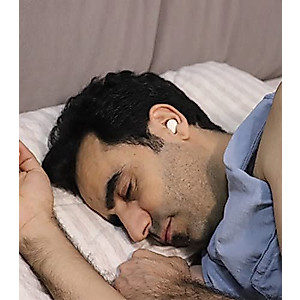 eleror Sleep Earbuds Z1, Invisible Wireless Bluetooth Earbuds for Small Ears, Small Ear Buds Headphones，Mini Earphones Light Weight for Comfort Fit (Nude)