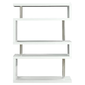 Acme Furniture Buck II Bookcase, White Finish