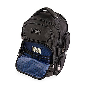 ORIGINAL PENGUIN Backpack, Black, 19"