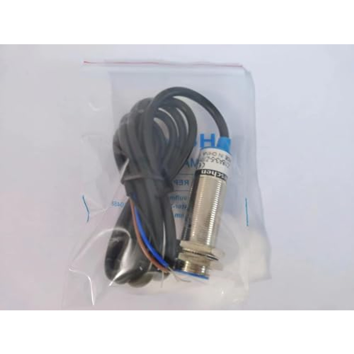 Heschen M18 Capacitive Proximity Sensor Switch Shield Type LJC18A3-5-Z/BX Detection 5mm 10-30VDC 200mA NPN Normally Open(NO) 3 Wires