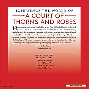 A Court of Thorns and Roses Coloring Book