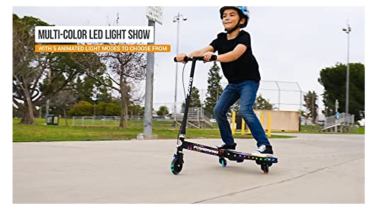 Razor PowerWing Lightshow Scooter - LED Fun for Kids 6+