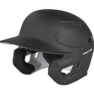 Rawlings | MACH CARBON Baseball Batting Helmet | X-Large (7 5/8" - 8") | Black