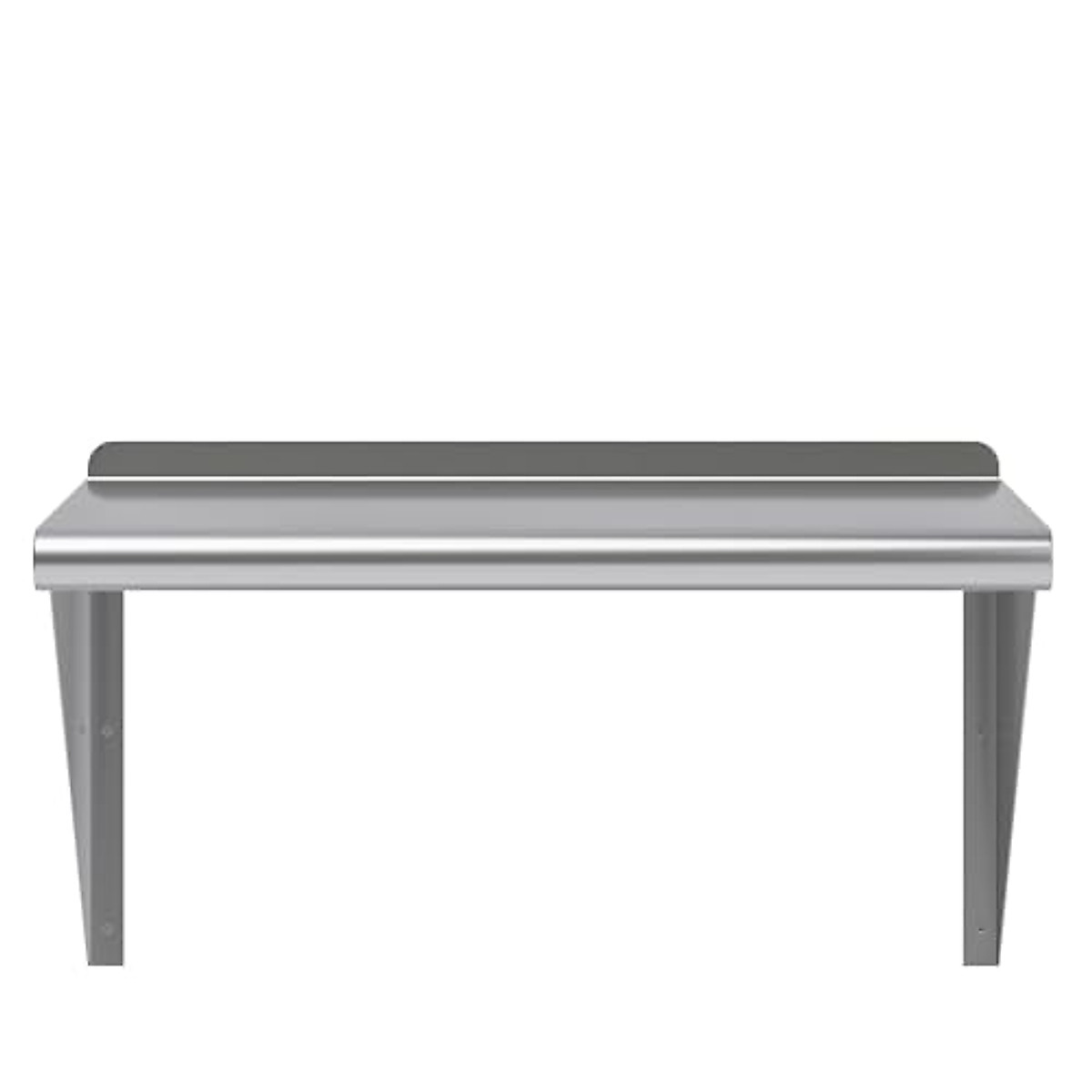 AmGood 24" Long X 16" Deep Stainless Steel Wall Shelf | NSF Certified | Appliance & Equipment Metal Shelving | Kitchen, Restaurant, Garage, Laundry, Utility Room