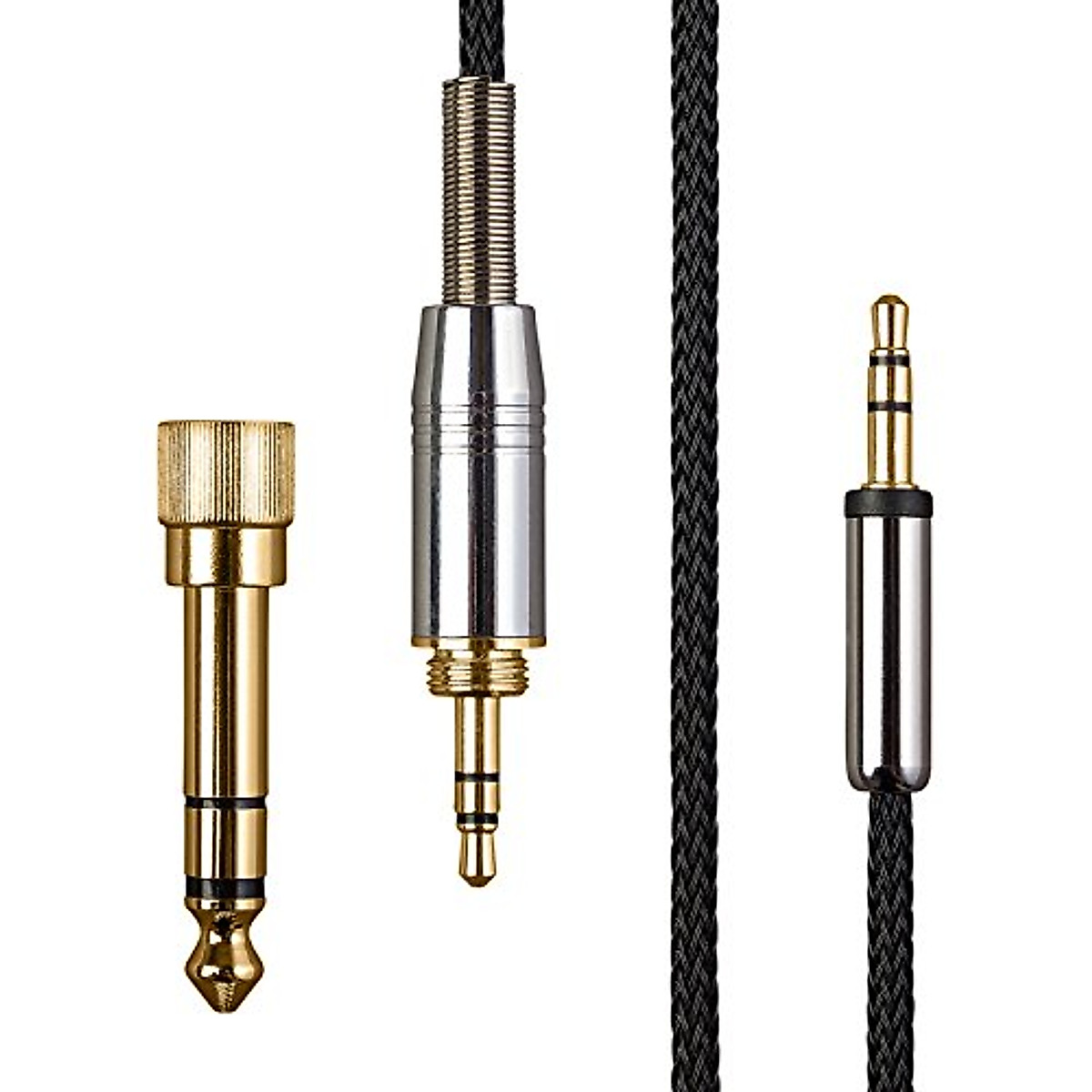 Cordable 1.2M New Replacement Audio Cable for Bang & Olufsen H6 H8 Headphones Compatible w/iOS & Android