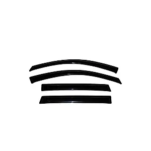 Auto Ventshade [AVS] Ventvisor / Rain Guards | Outside Mount, Smoke Color, 4 pc | 94158 | Fits 1991 - 1995 Saturn SL (4-Door), 1993 - 1995 Saturn SL1/SL2/SW1/SW2 Wagon