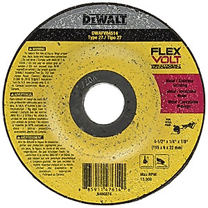 DEWALT FLEXVOLT 60V MAX* Angle Grinder with Kickback Brake, Tool Only (DCG414B)