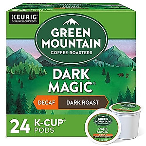 Green Mountain Coffee Decaf Dark Magic, 24ct K-Cup for Keurig Brewers(packaging may vary)