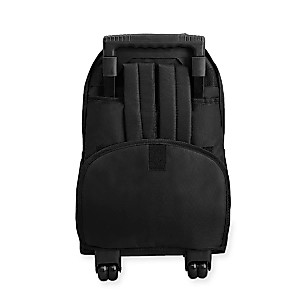 Everest Wheeled Backpack, Black, One Size