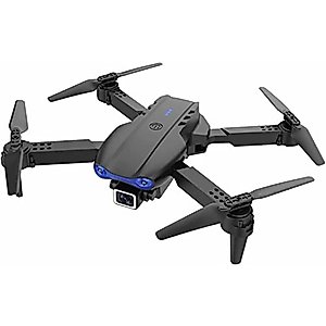 Lukern 2023 Drone with 4K Dual HD Cameras Upgraded Version RC Quadcopter for Adults and Kids, Beginner WiFi RC Drone Live Video, HD RC Plane, Orbital Flight Black