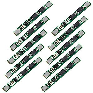 ALMOCN 10PCS 1S 3.7V 4A 18650 Charger PCB BMS Protection Board Li-ion Lithium Battery Protection Board