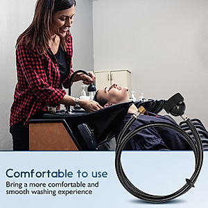 Salon Shampoo Bowl Faucet Vacuum Breaker Kit Shampoo Bowl Hose and Sprayer Replacement Part