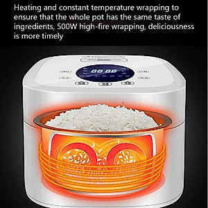 Low Sugar Rice Cooker is Fully Automatic, 3L Home Multi-Function Rice Cooker, Thickened Non-Sticking Inner Lined, Rice Soup is Separated, 2-4 People