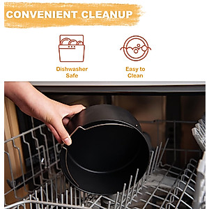 7 Inch 10pcs Air Fryer Accessories Set Fit for Gowise Gourmia Cozyna Ninja,Fit All 3.2qt-6.8qt Air Fryer,Kits with Skewers Silicone Mat,Pizza Pan,Cake Barrel,Non-Stick,Dishwasher Safe,Universal,Black