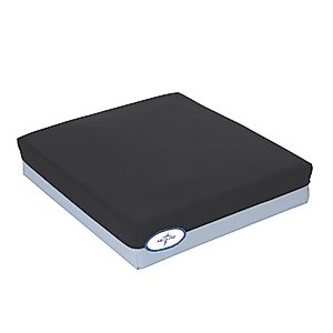 Medline Gel Foam Pressure Redistribution Cushions Seat, 18" x 16" x 2"