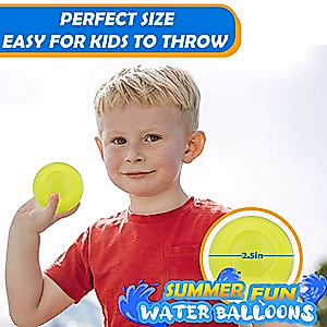 SweetAce Water Balls 12 Pack Reusable Quick Fill Water Balloons Bombs Splash Soaker Ball Summer Outdoor Indoor Water Fight Toy for Kids Backyard Pool Activity